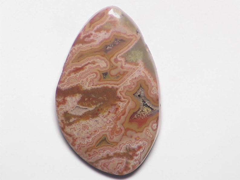 Dryhead Agate Cabochon, Dryhead Agate Cab, Dryhead Cabochon, Striped ...