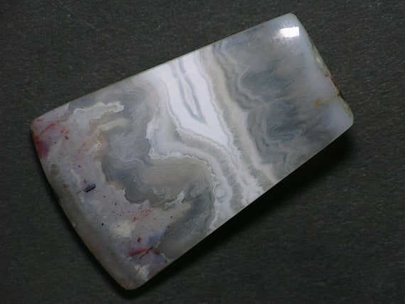 Moroccan Ghost Agate Cabochon With Reds Moroccan Agate | Etsy