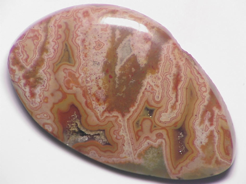 Dryhead Agate Cabochon, Dryhead Agate Cab, Dryhead Cabochon, Striped ...