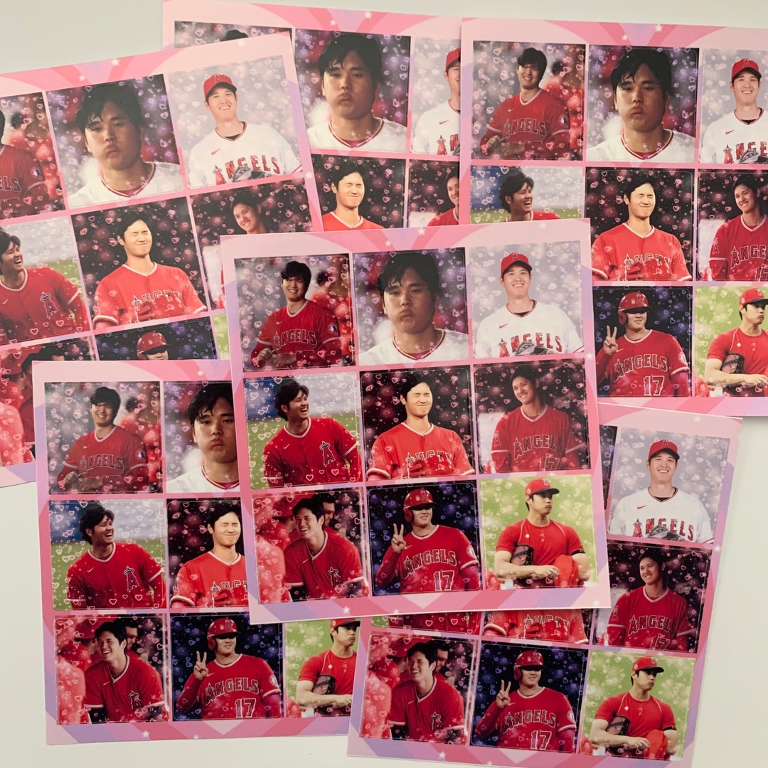 Shohei Ohtani Sticker Sheet - Etsy
