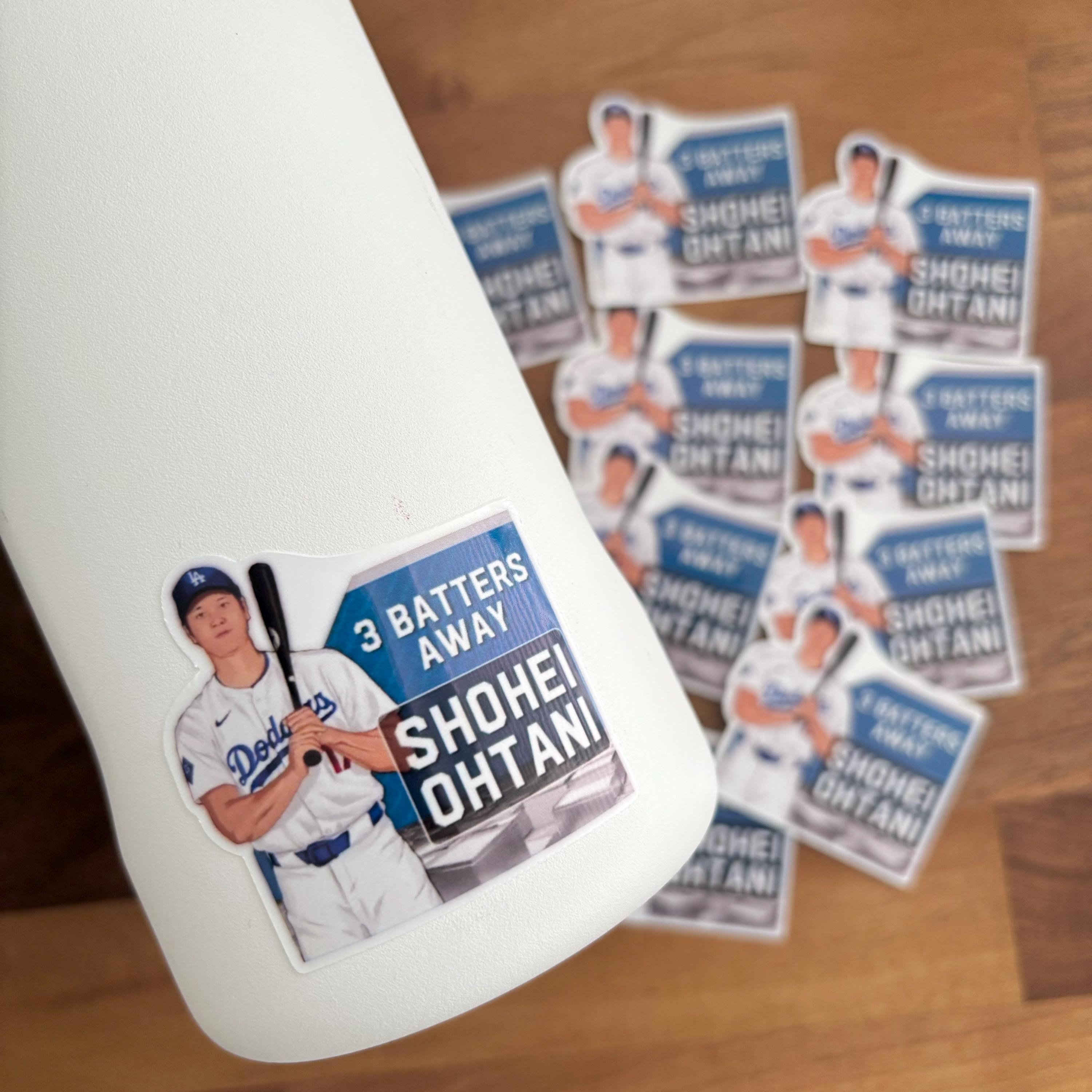 Shohei Ohtani “3 Batters Away” Sticker Set - Etsy