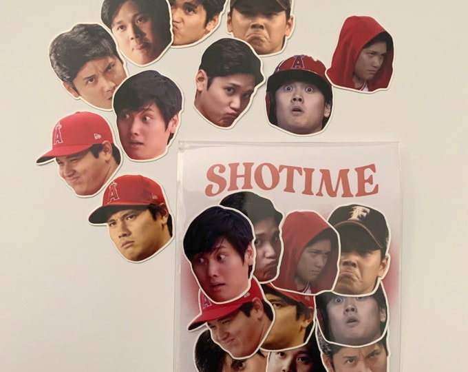 Shohei Ohtani Sticker Pack - Etsy