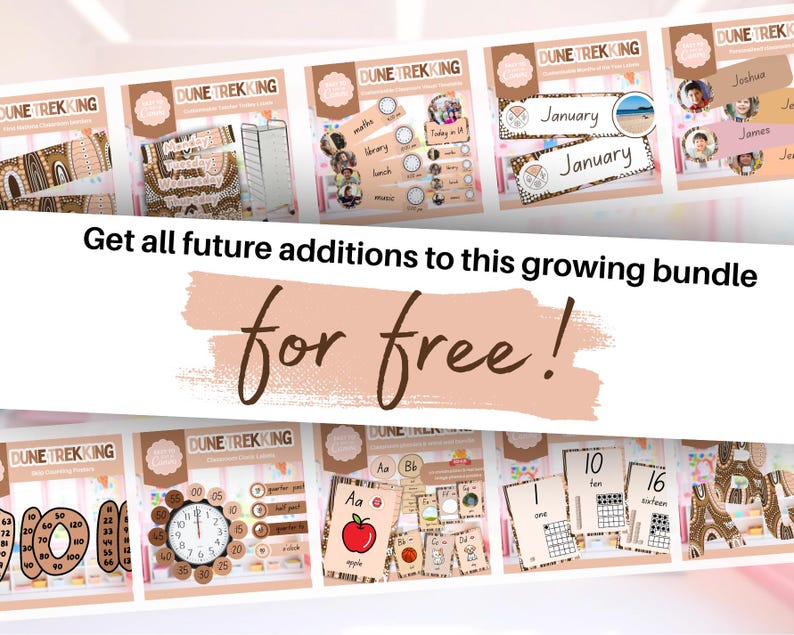 Aboriginal Classroom Decor Bundle (MEGA) Growing Bundle | Indigenous ...