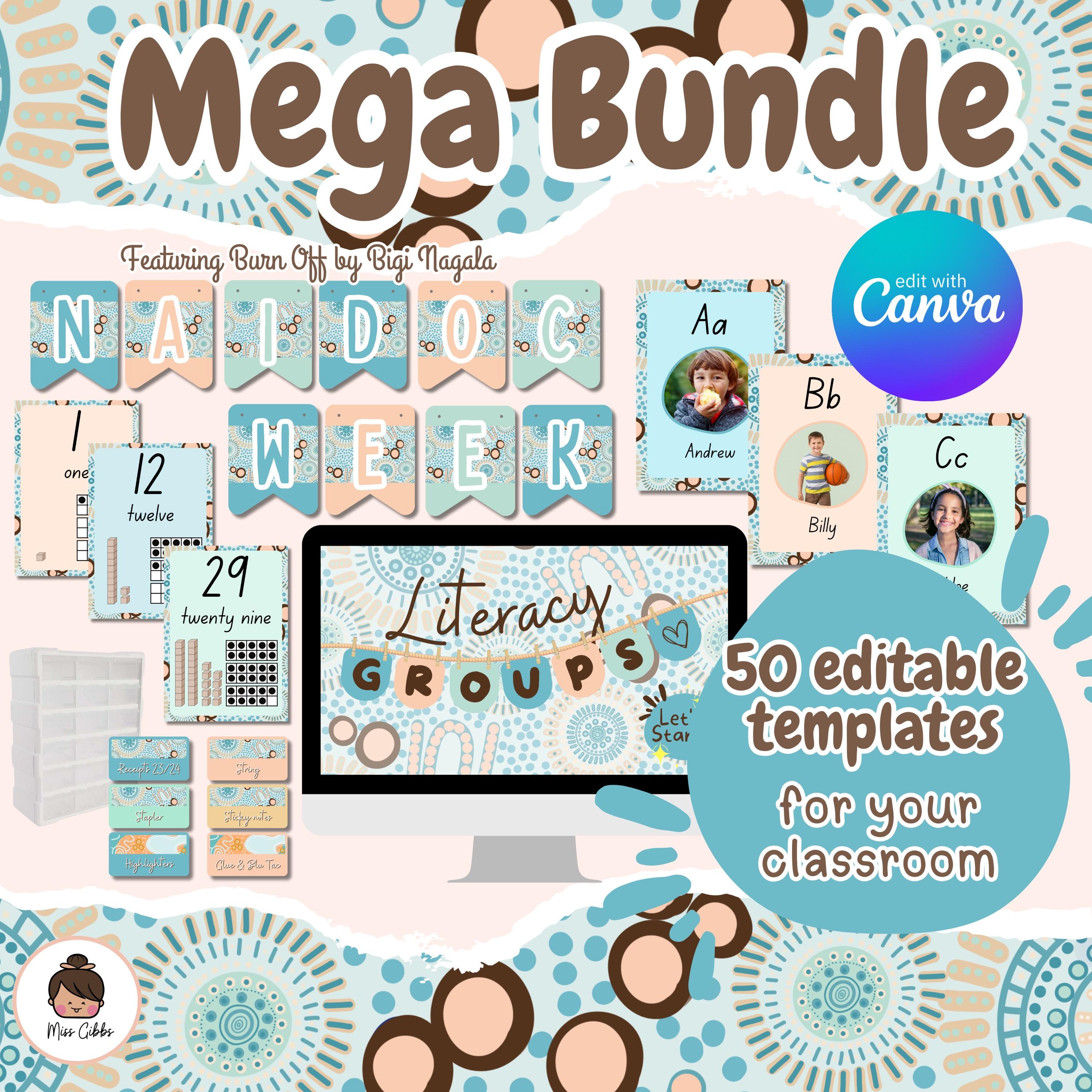 Aboriginal Classroom Decor MEGA Bundle Aboriginal Indigenous First ...