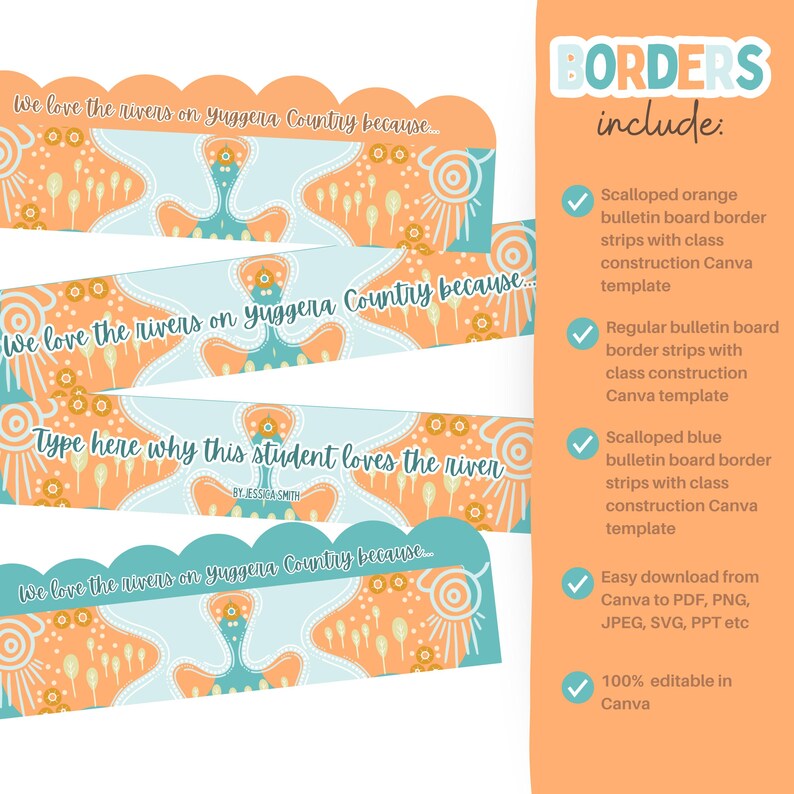 Modern Classroom Decor Bundle Bulletin Board Kit | Aboriginal ...