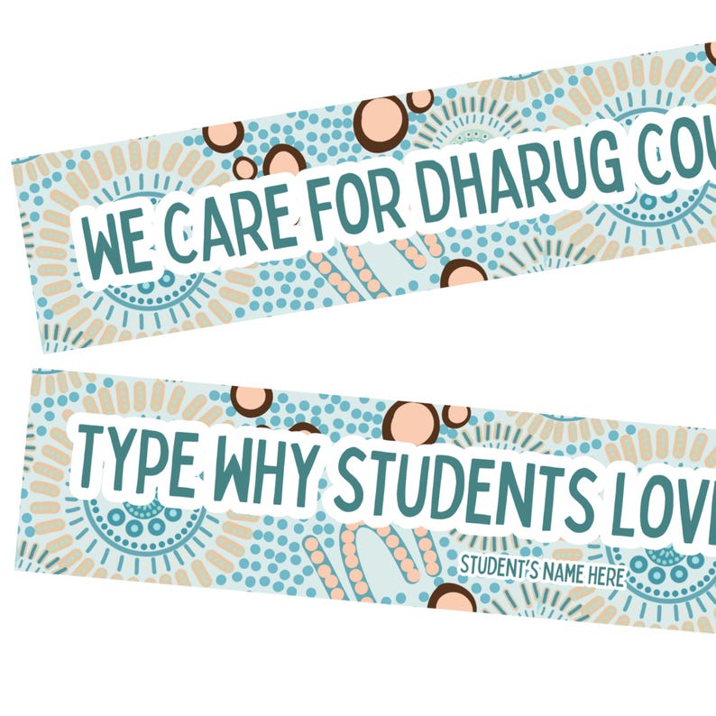 Classroom Bulletin Board Border Aboriginal Indigenous First Nations ...