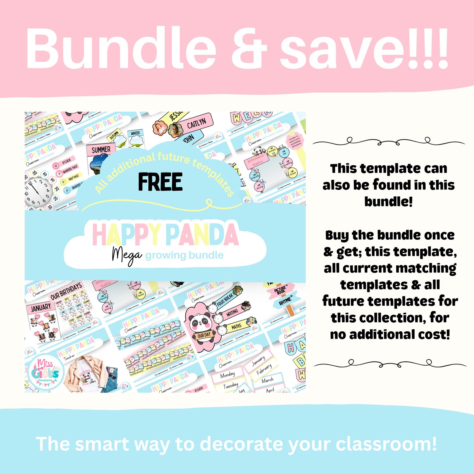 Pastel Classroom Clock Labels Modern Classroom Decor Labels Telling the ...
