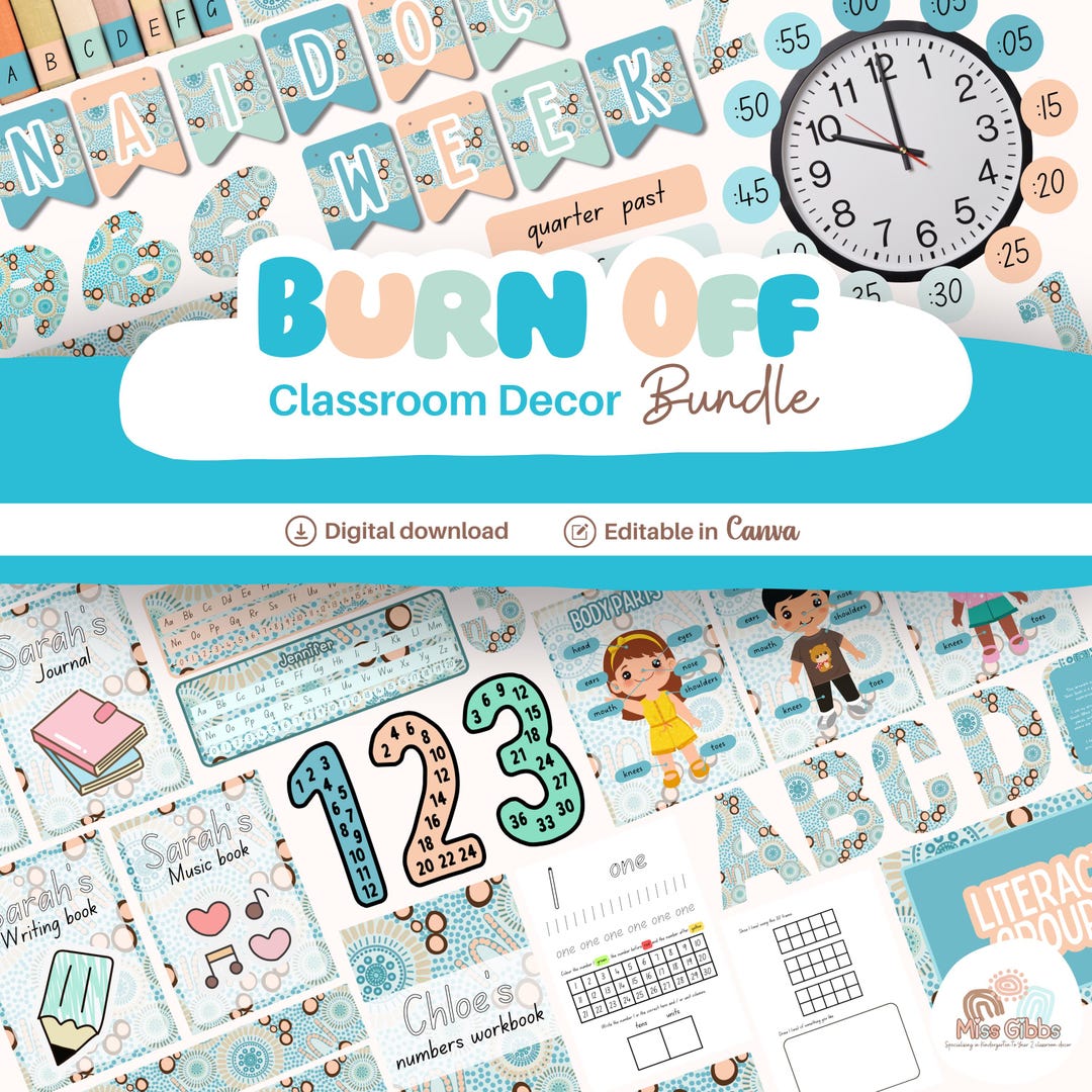 Aboriginal Classroom Decor Bundle (MEGA) Modern Classroom Decor ...