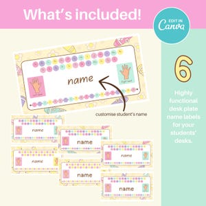 Pastel Classroom Decor Bundle Classroom Labels Modern Classroom Decor ...