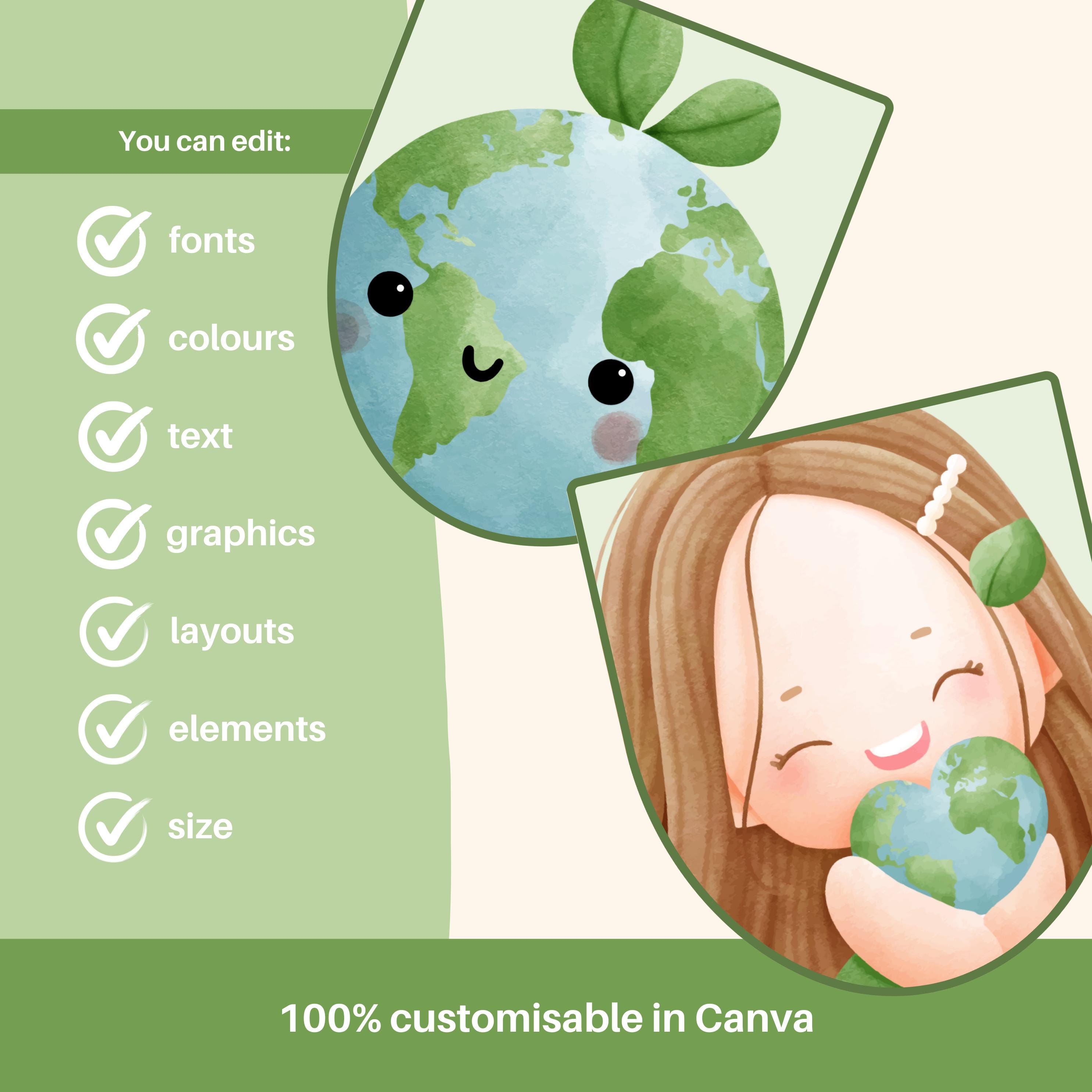 Modern Classroom Decor Bundle for Earth Day Classroom Decor Bulletin ...