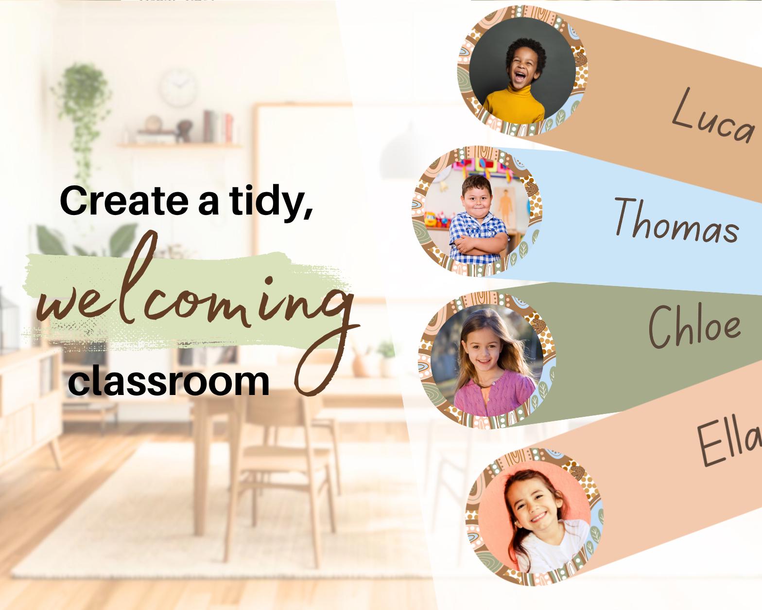 Aboriginal Classroom Labels Modern Classroom Decor | Aboriginal ...