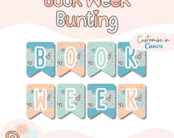 NAIDOC Week Bunting | Burn off Collection | Canva Template | Aboriginal ...