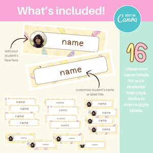 Pastel Classroom Decor Bundle Classroom Labels Modern Classroom Decor ...