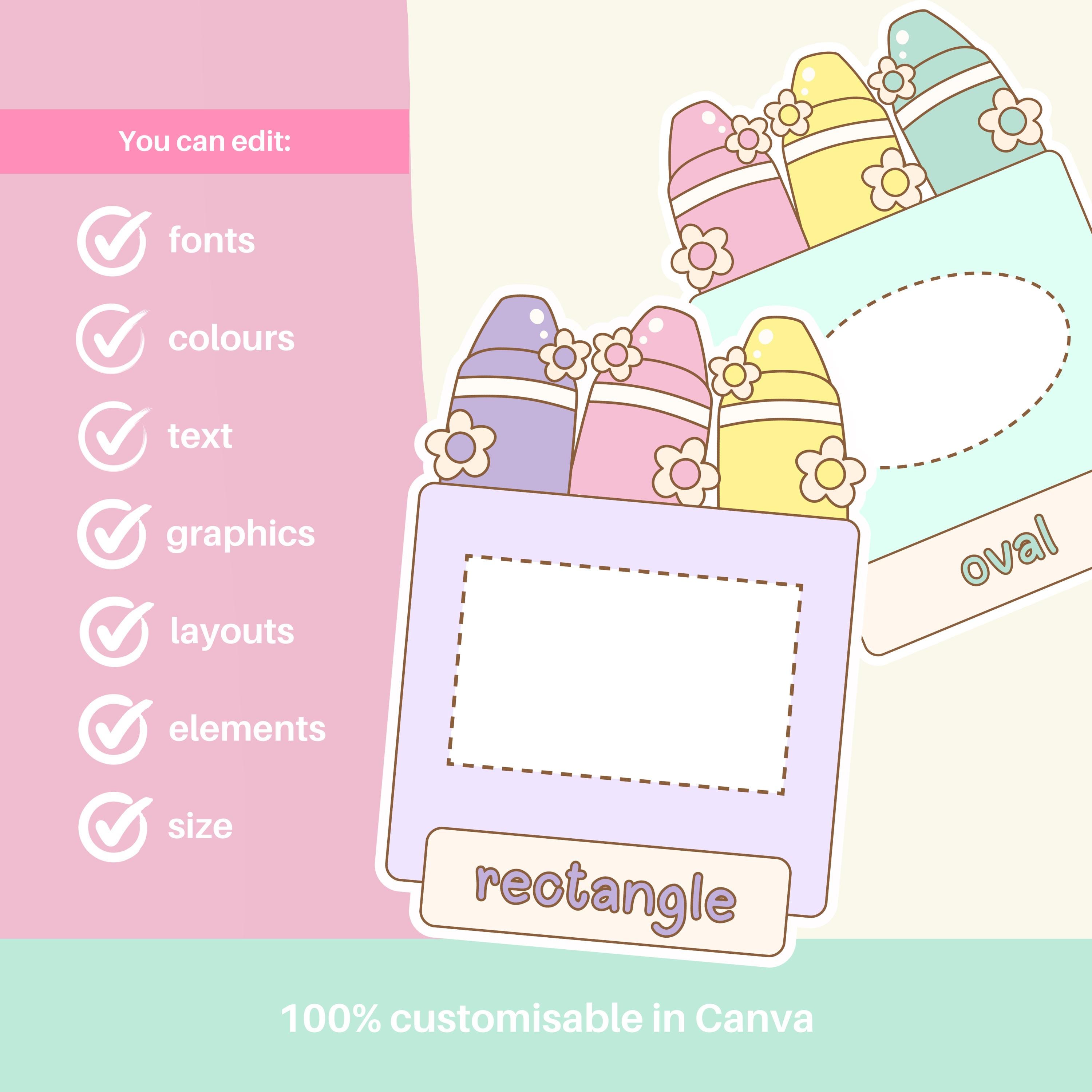 Pastel Classroom 2D Shapes Posters Modern Classroom Decor for the ...