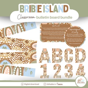 Aboriginal Classroom Decor Bundle Bulletin Board Kit | Aboriginal ...