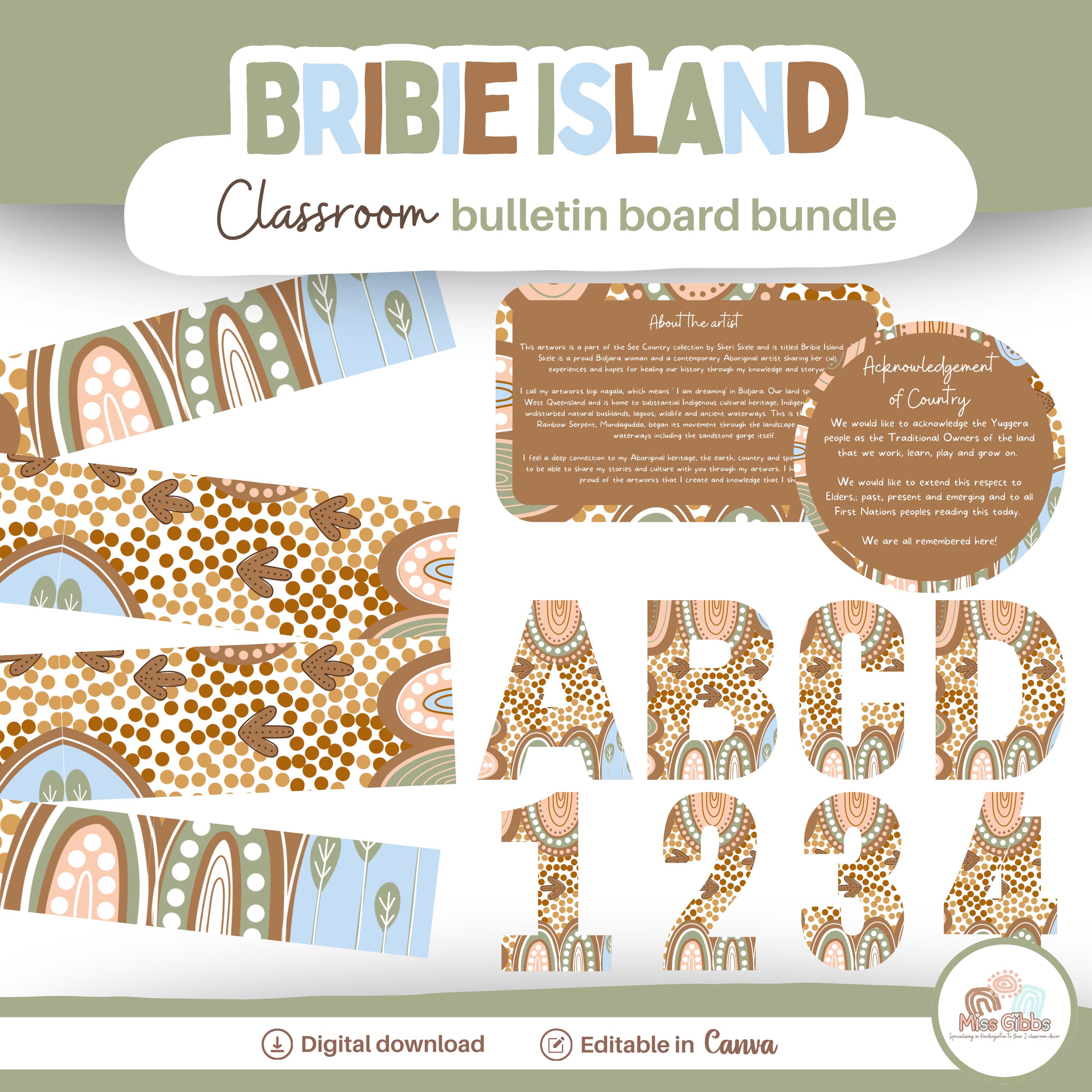 Modern Classroom Decor Bundle Bulletin Board Kit Aboriginal Indigenous ...