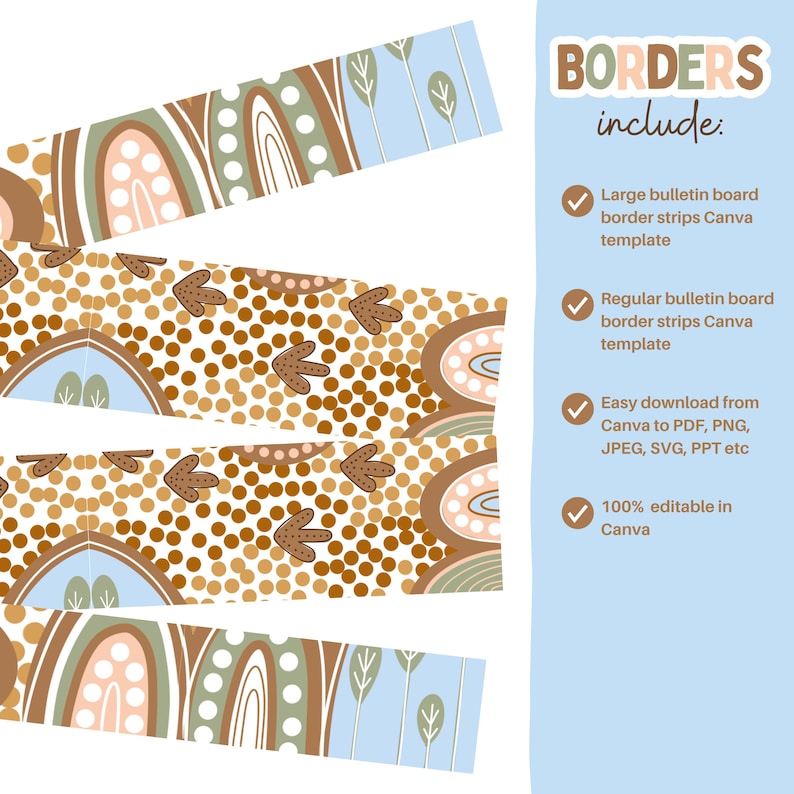 Modern Classroom Decor Bundle Bulletin Board Kit Aboriginal Indigenous ...