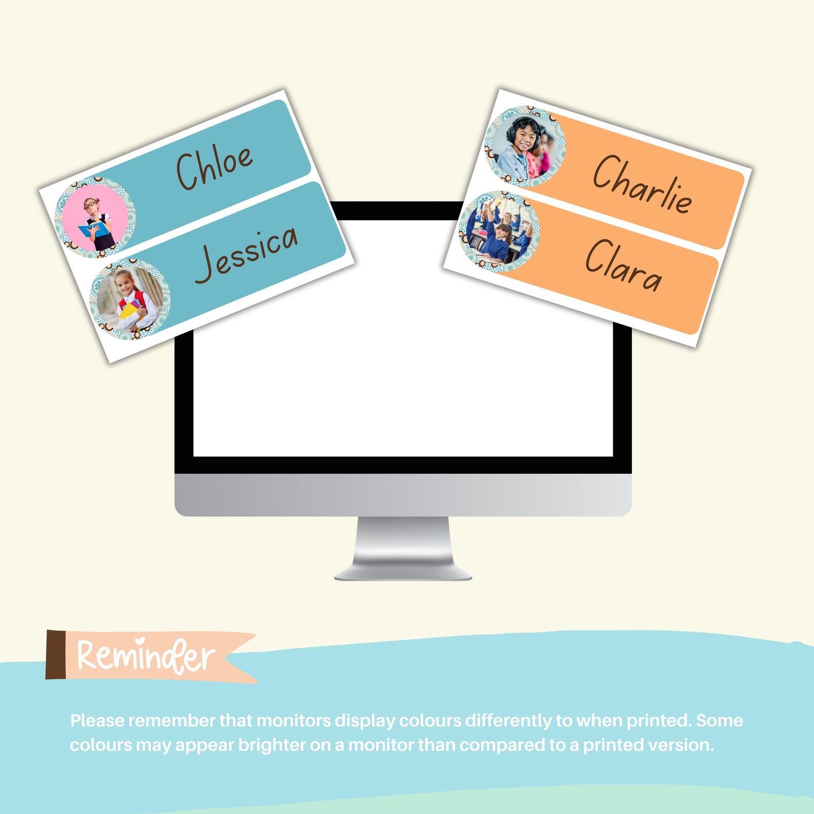 Aboriginal Classroom Labels | Burn off Collection | Canva Template ...