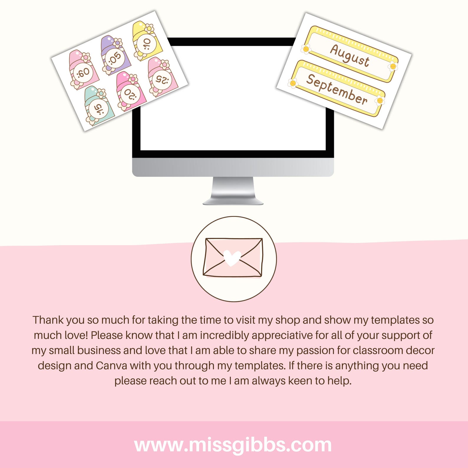 Pastel Classroom Decor Bundle Classroom Calendar, Clock Labels and ...