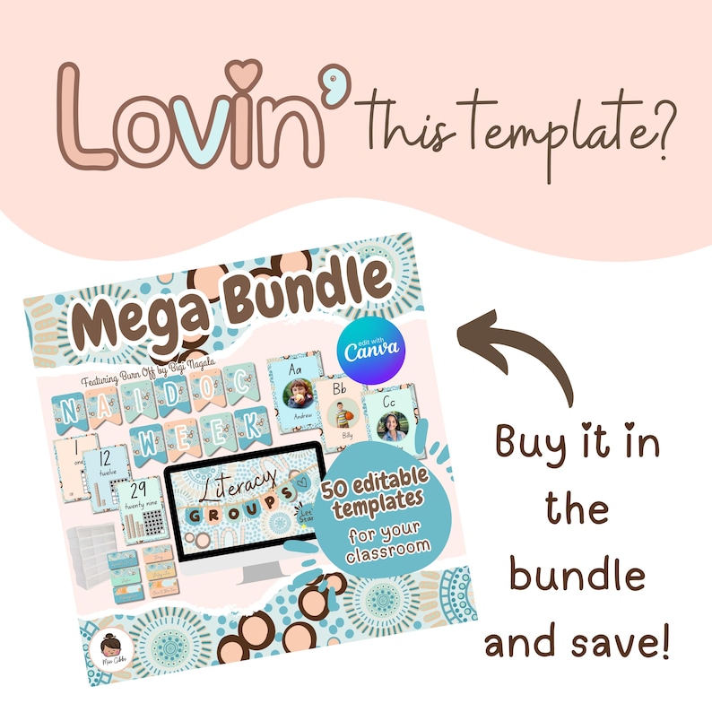 Bulletin Board Borders | Modern Classroom Decor| Canva Template ...