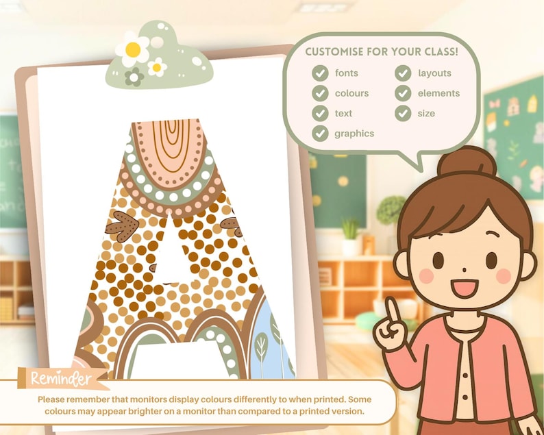 Aboriginal Classroom Decor Bundle Bulletin Board Kit | Aboriginal ...