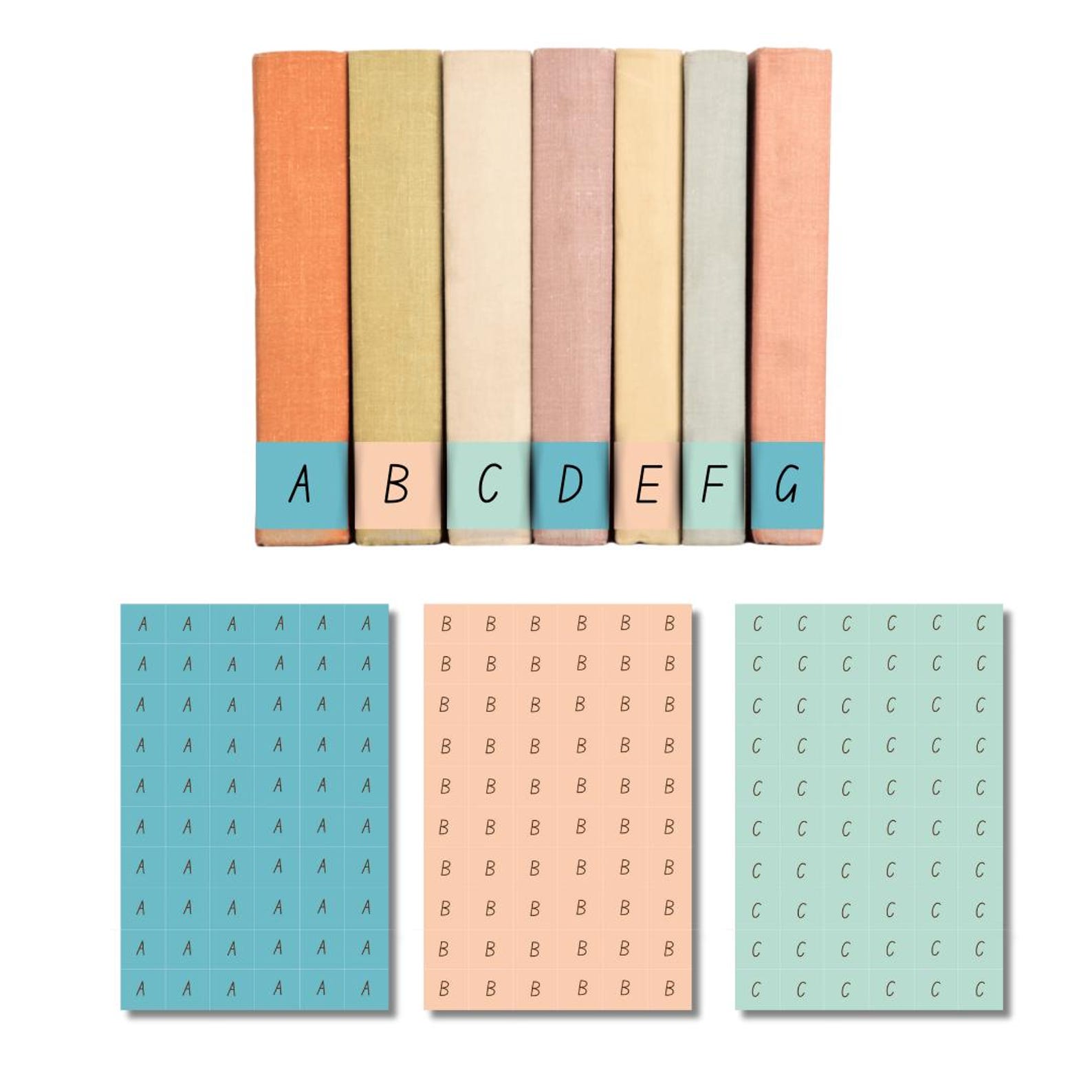 Classroom Library Children's Book Spine Labels | Burn off Collection ...