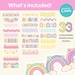 Editable Classroom Bulletin Board Borders Bundle Pastel Modern ...
