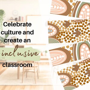 Aboriginal Classroom Decor Bundle Bulletin Board Kit | Aboriginal ...
