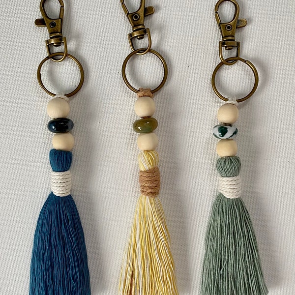 Tassel Keychain - Etsy