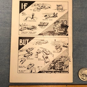 Vintage Wa Driver’s Manual - Illustrated Driver’s Education Booklet ...