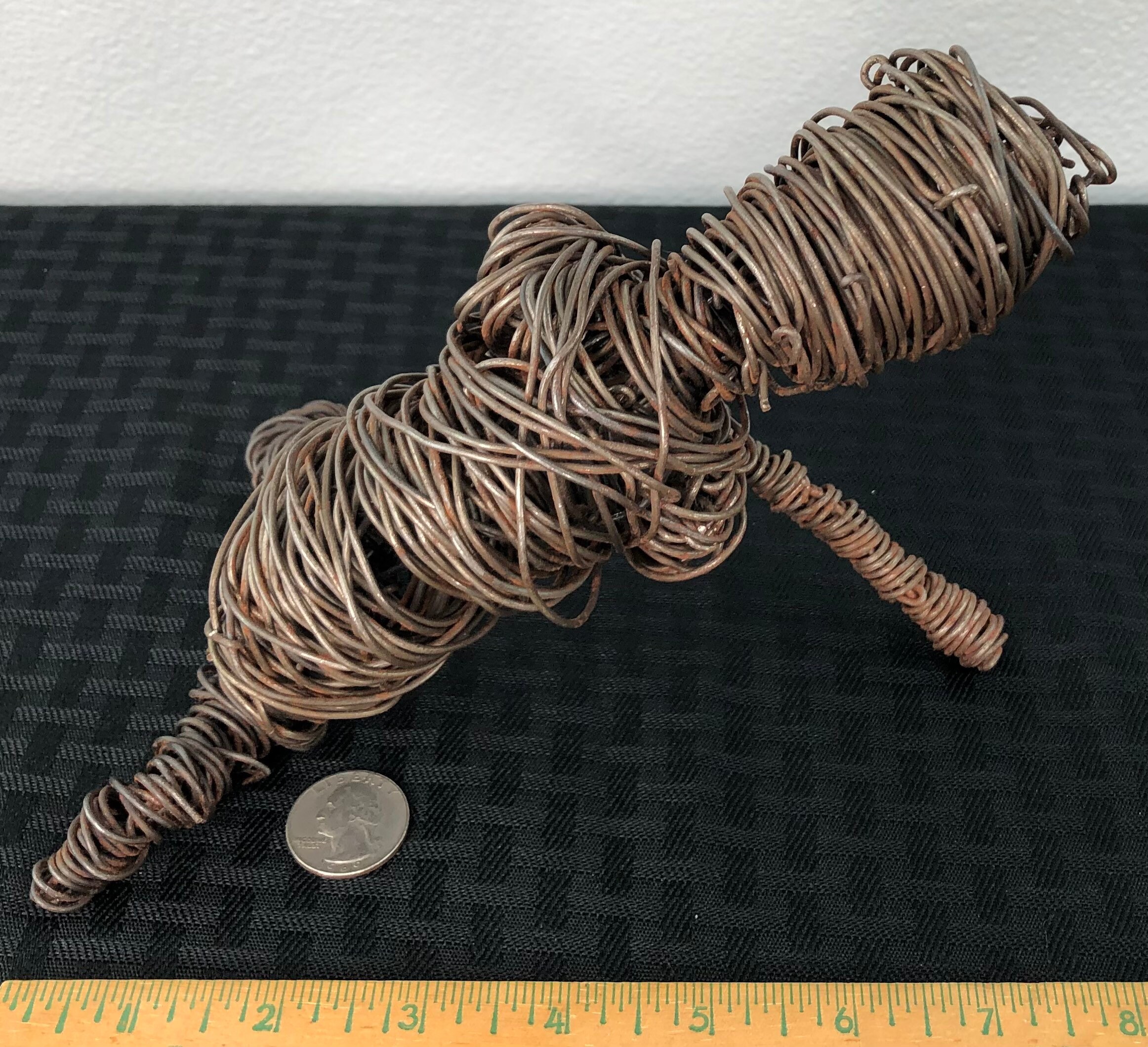 Bent Wire Baseball Player Sculpture Batter Swinging the Bat - Etsy