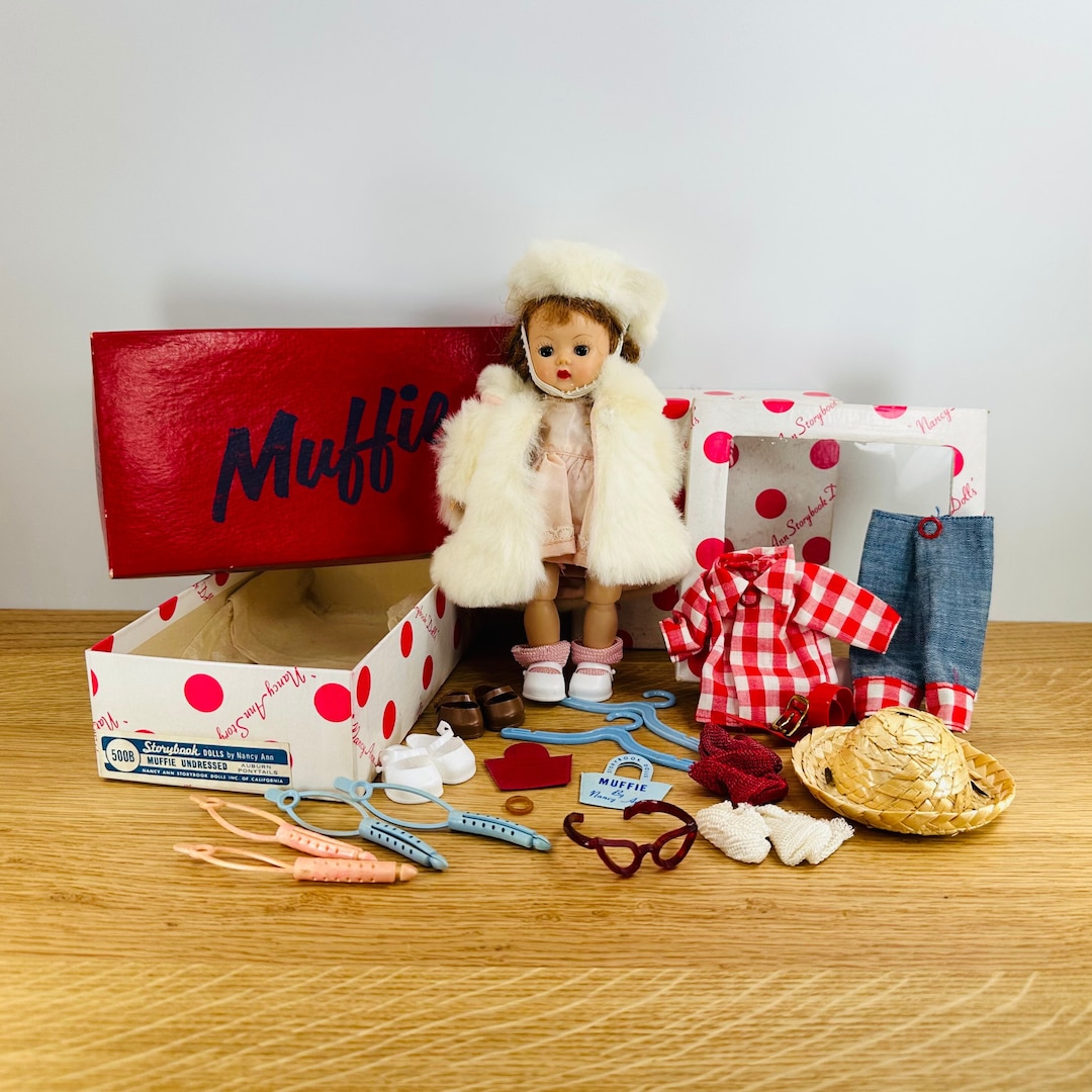 1953-56 Muffie Doll Lot - Storybook Dolls by Nancy Ann - 500B Undressed ...