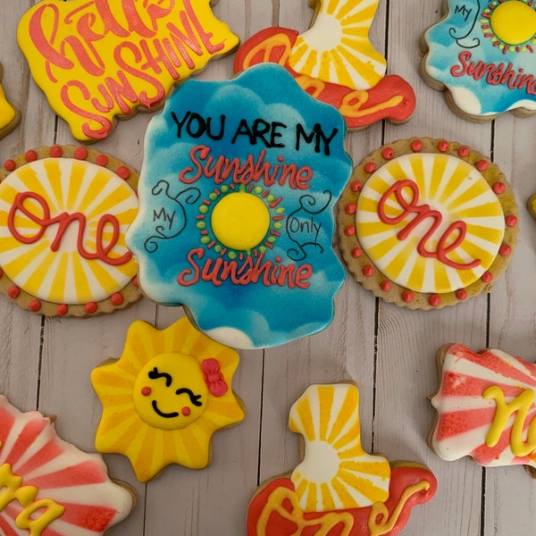 Sunshine Cookies - Etsy