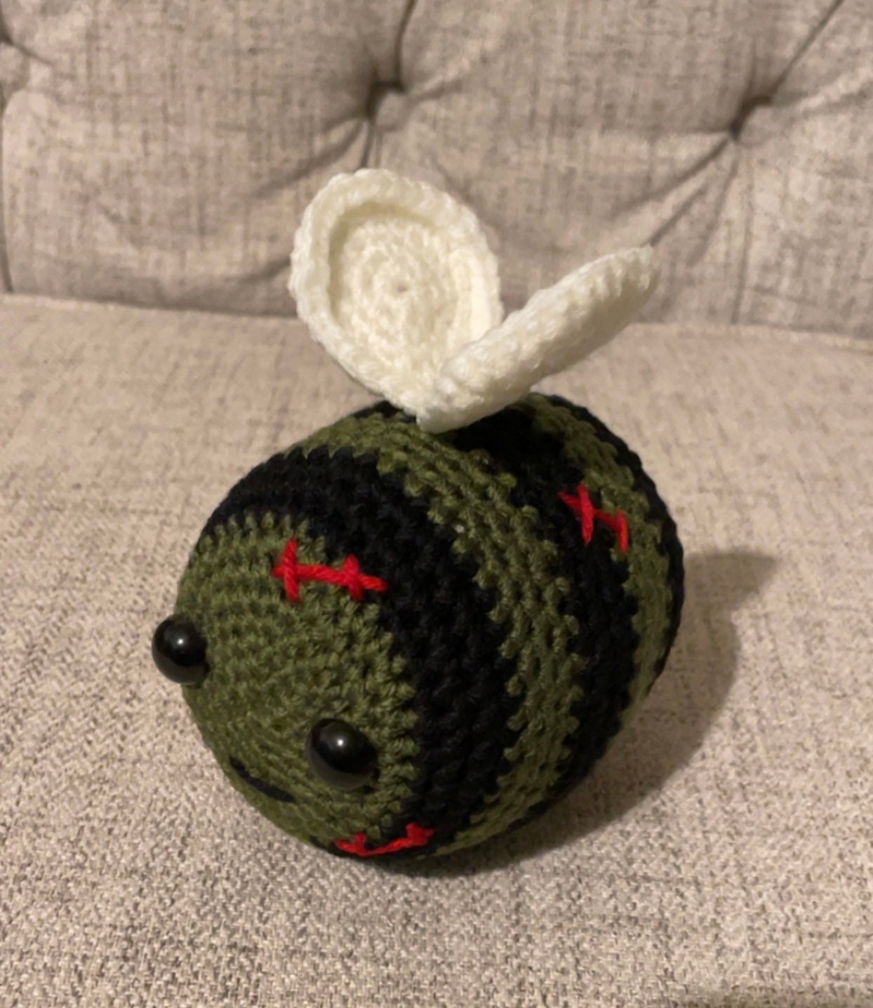 Crochet Zombie Bee Pattern - Etsy