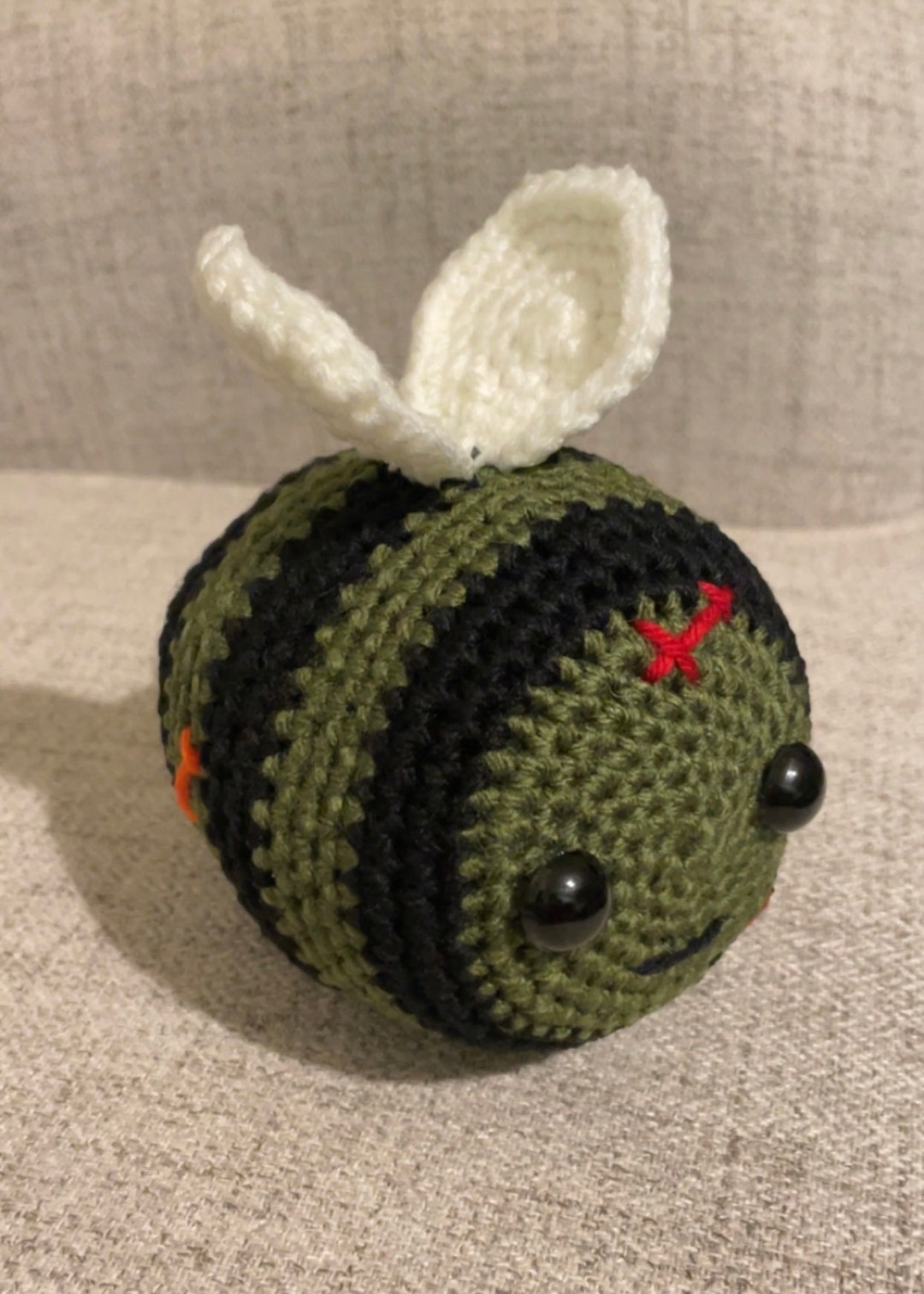 Crochet Zombie Bee Pattern - Etsy