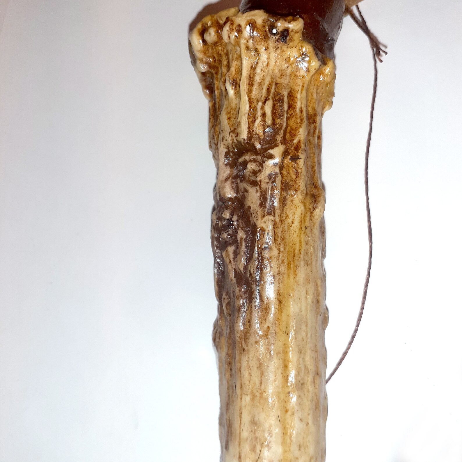 Priming Flask Black Powder Carved Deer Antler Longhunter - Etsy