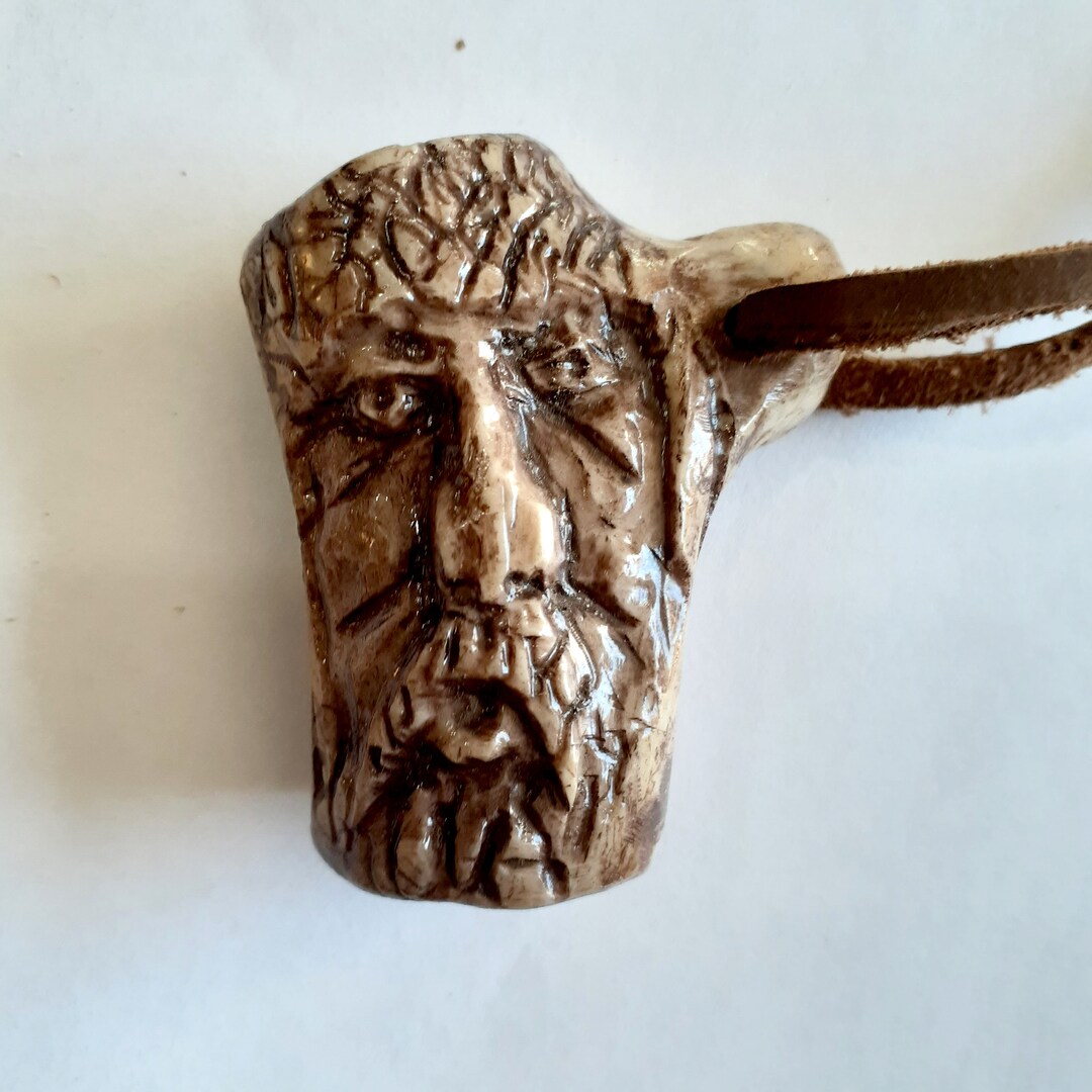 30 Gr Powder Measure Carved Deer Antler Mountain Man - Etsy