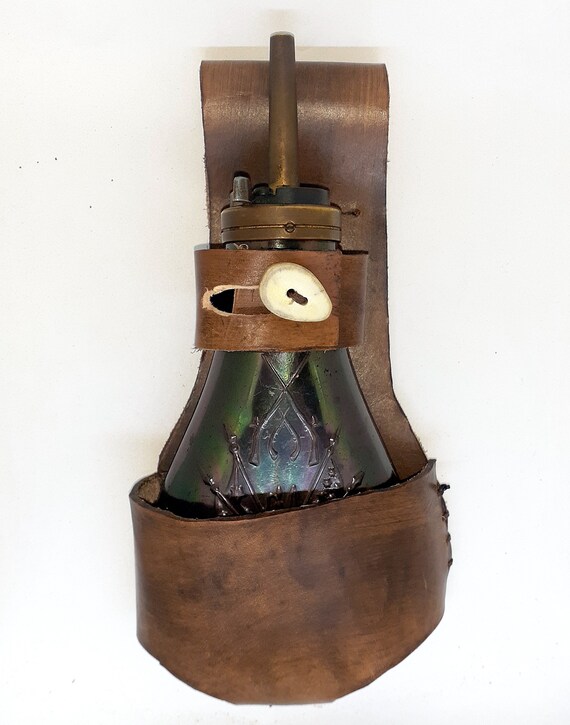 Powder Flask Holster Leather | Etsy