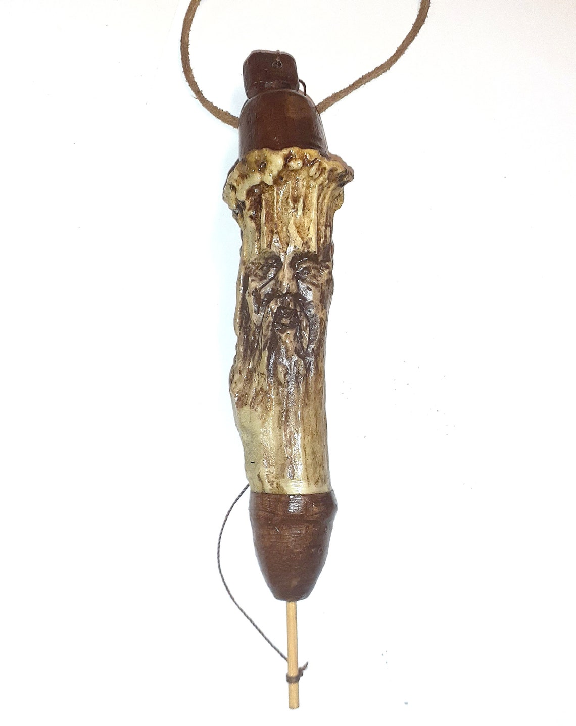 Priming Flask Black Powder Carved Deer Antler Longhunter - Etsy