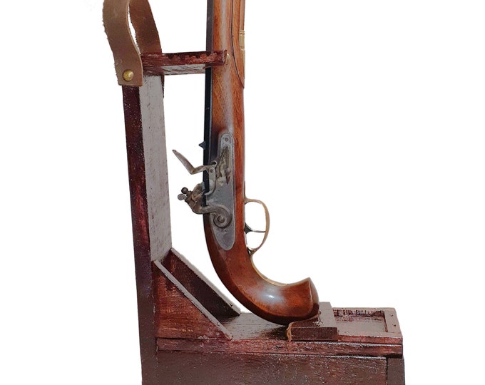 Loading Stand for Muzzleloading Flintlock Pistol With Storage - Etsy