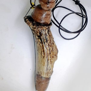 Priming Flask Black Powder Carved Deer Antler Longhunter - Etsy