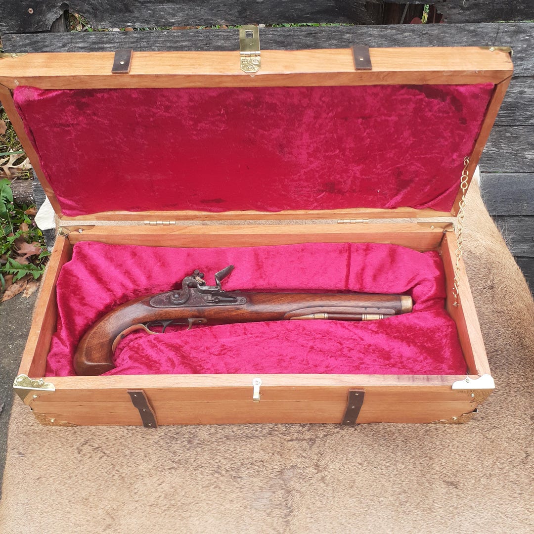 Muzzleloading Pistol Storage/presentation Box Customizable - Etsy UK
