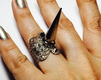 Spike Ring | Etsy