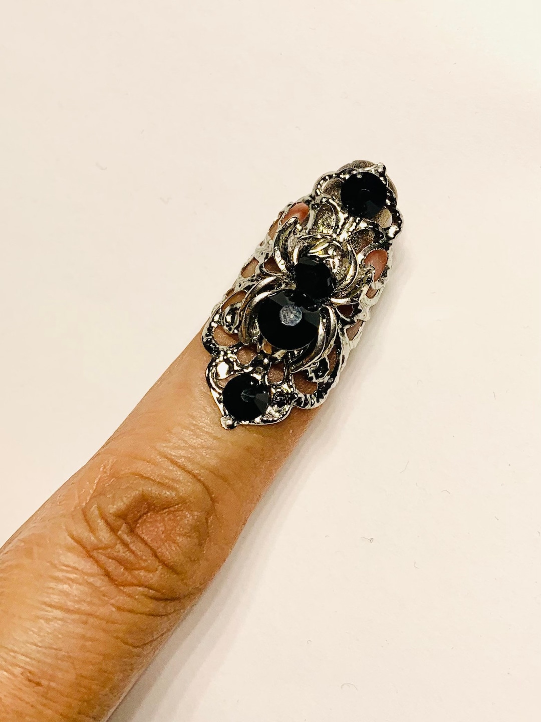 Spinne Kralle Ring,Nagelschutz,Nagelring,Fingerspitze,Krallen ring ...