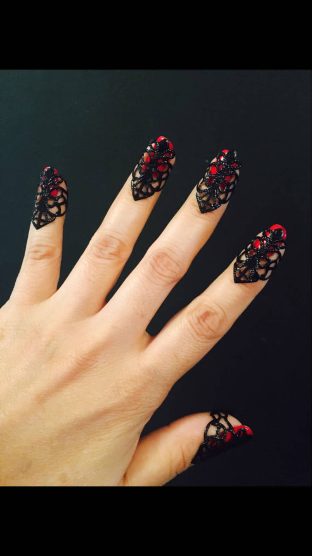 10 Pc. Mini Claw Rings,nail Tips,nail Guards,claws,claw Rings,finger ...