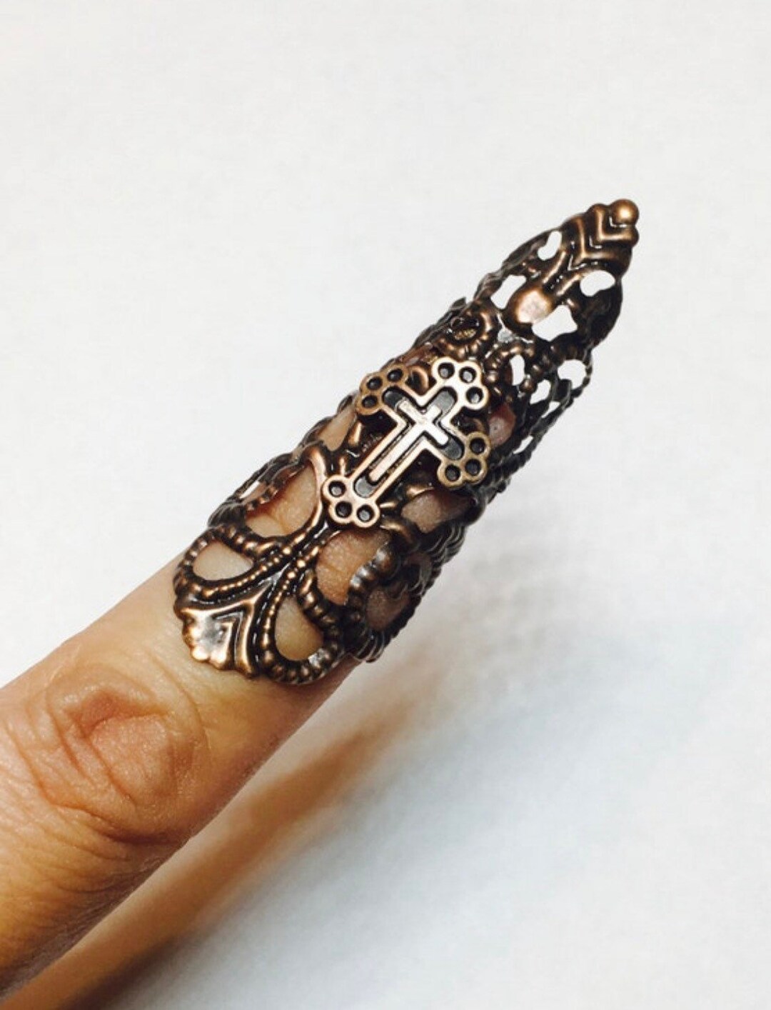 Cross Claw Ring,cross Claw,cross Finger Tip,claw Ring,nail Guard,metal ...