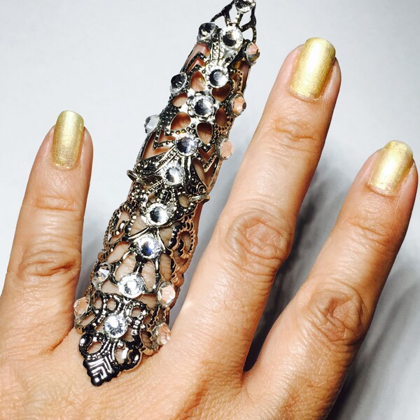 Full Finger Ring - Etsy
