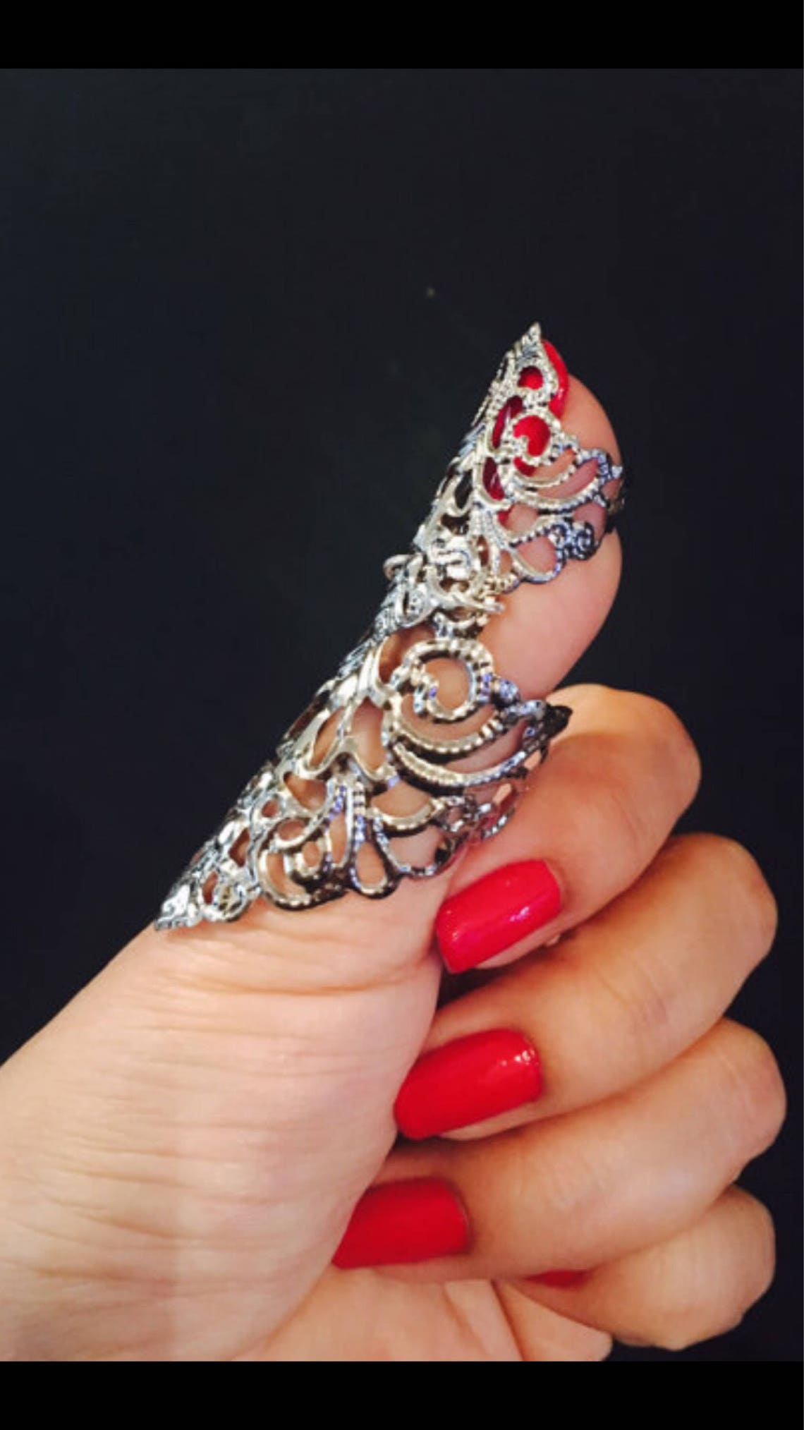 Thumb Armor Ring,shield Ring,thumb Ring,filigree Ring,full Finger Ring ...