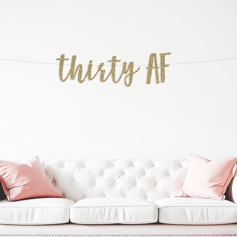 Thirty Af - Etsy