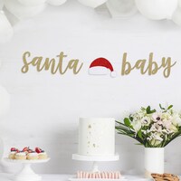 Christmas Baby Shower Decorations. Christmas Baby Shower Banner ...